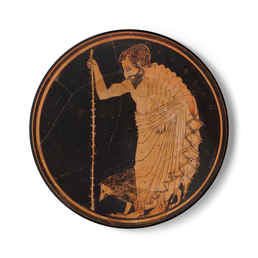 Ancient Greek Coaster (kylix Design #20) - Etsy