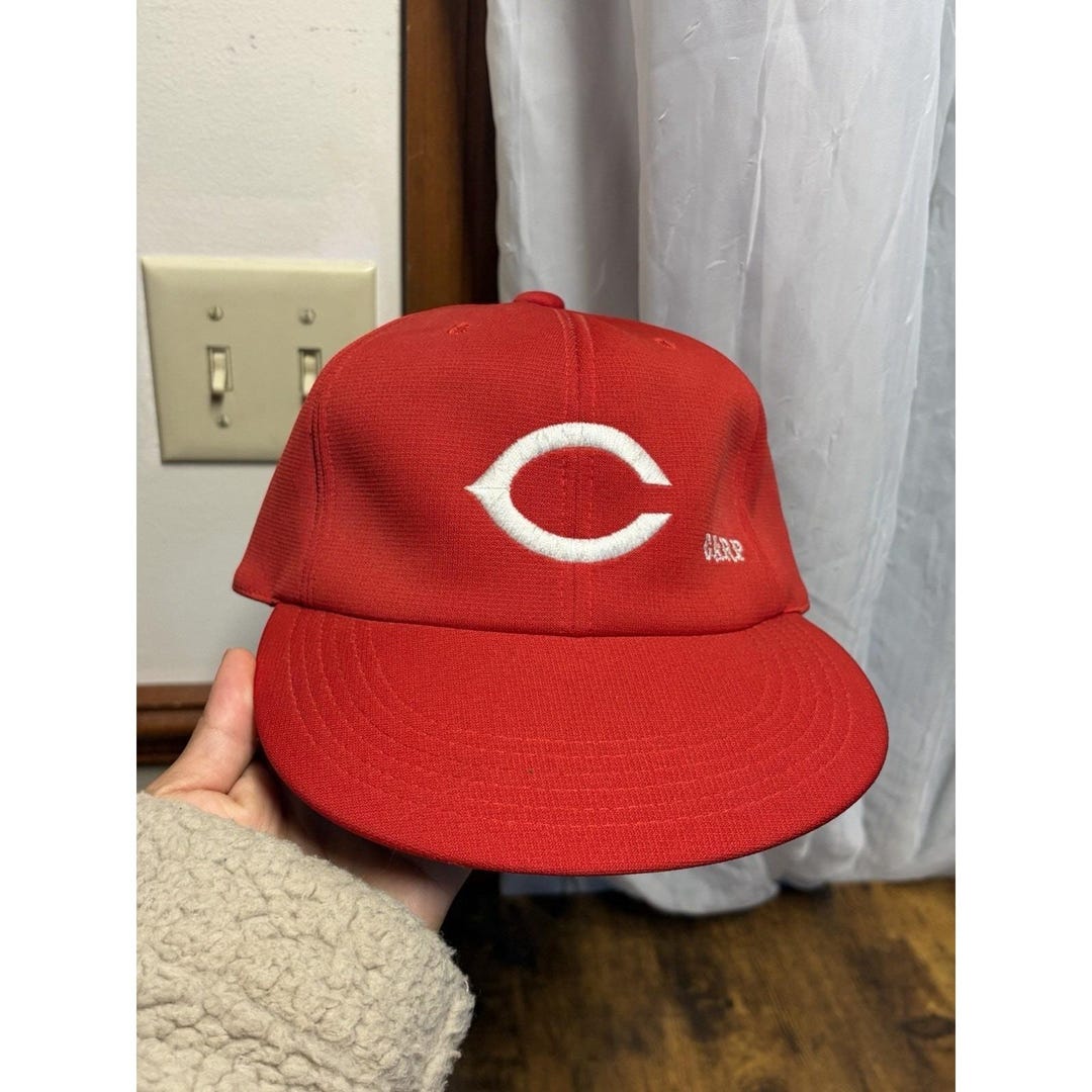 80's Hiroshima Toyo Carp Hat RARE One Size Fits All Adjustable Back ...