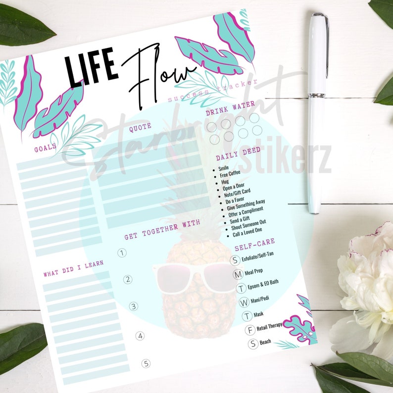 Realtor Life | Weekly Business Success Tracker | Goals | Real Estate ...