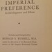 Imperial Preference Its Development and Effects Ronald S - Etsy