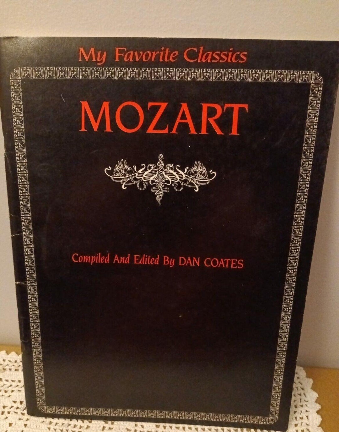 My Favorite Classics Mozart Compiled and Edited Dan Coates 1987 Vintage ...
