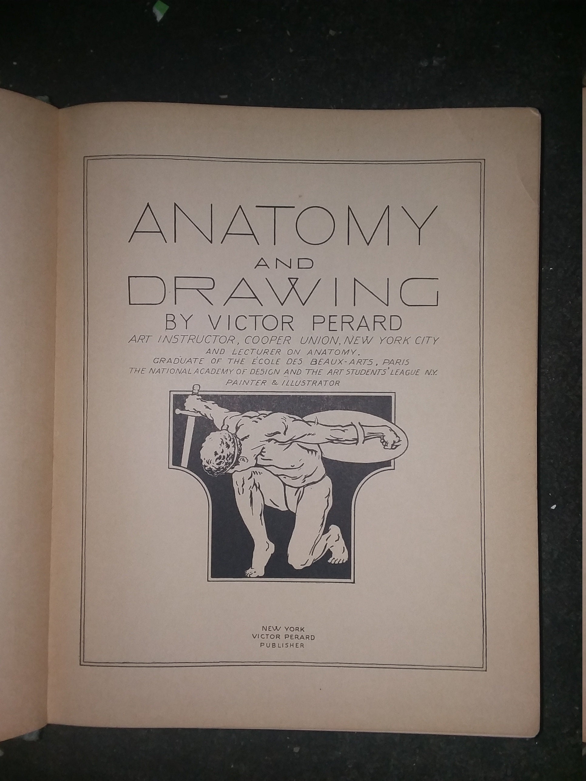 Anatomy and Drawing Victor Perard Over A Thousand Illustrations Second ...