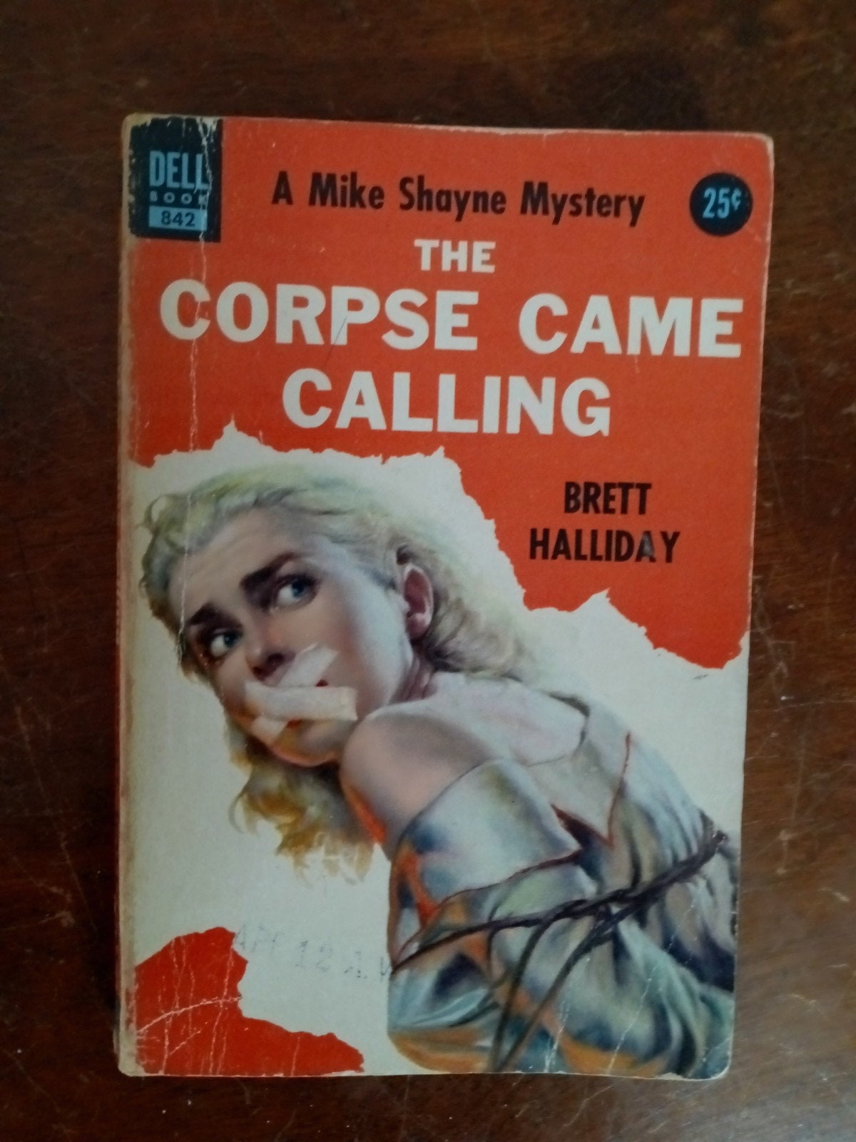 Mike Shayne Mystery Paperback the Corpse Came Calling Brett Halliday ...