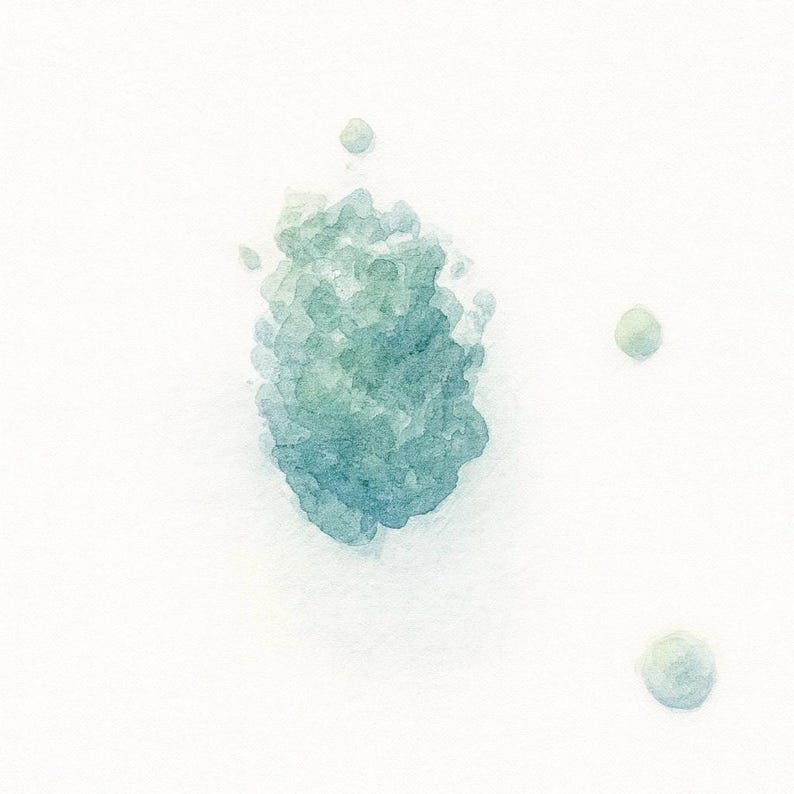 Custom IVF Embryo Watercolour Print • Personalised Embryo Portrait ...