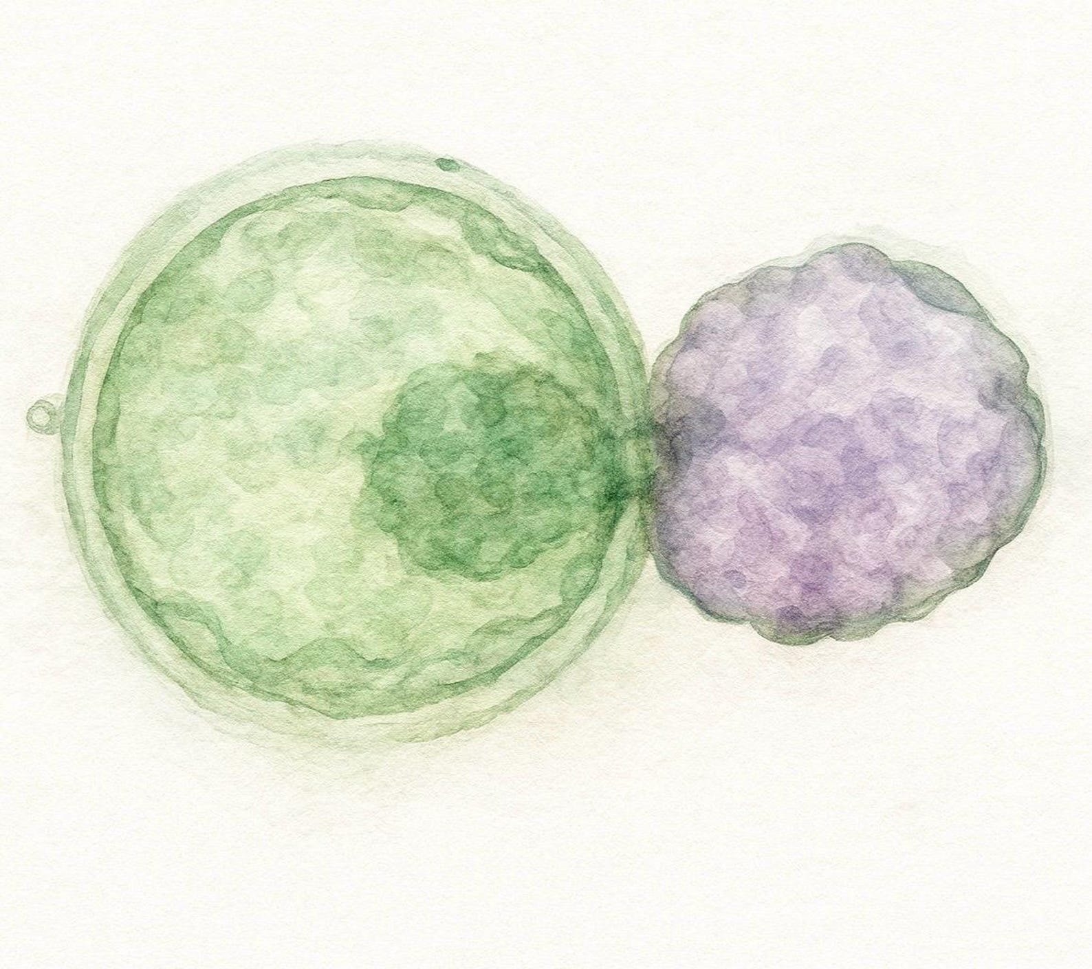 Custom IVF Embryo Watercolour Print • Personalised Embryo Portrait ...