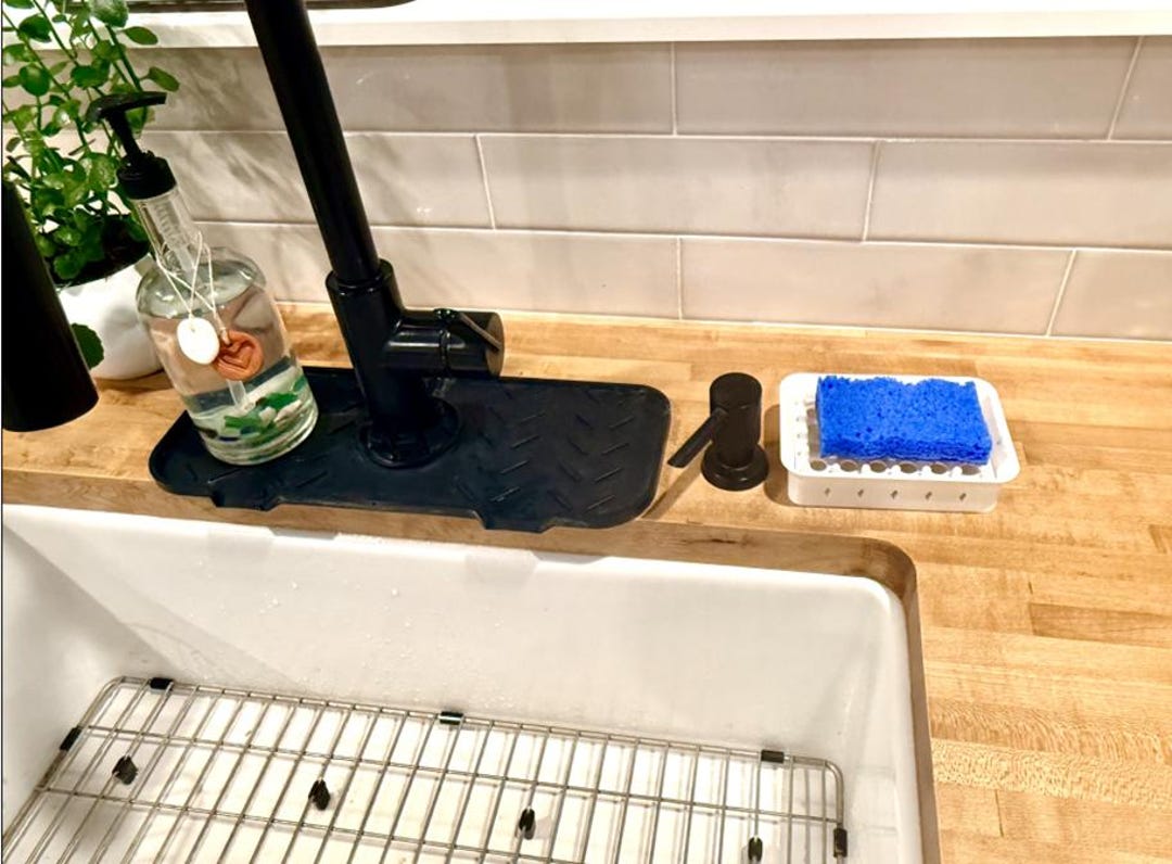 Kitchen Sponge Drainer Dish - Etsy