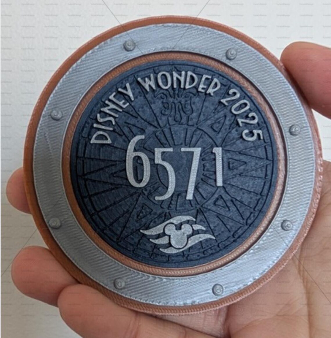 Stl Files: DCL Inspired Wonder Room Plaque Magnet - Etsy