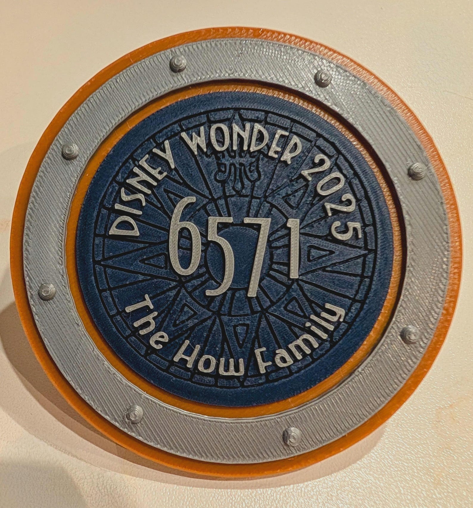 Disney Cruise Line Inspired Wonder Room Plaque Door Decor Magnet - Etsy