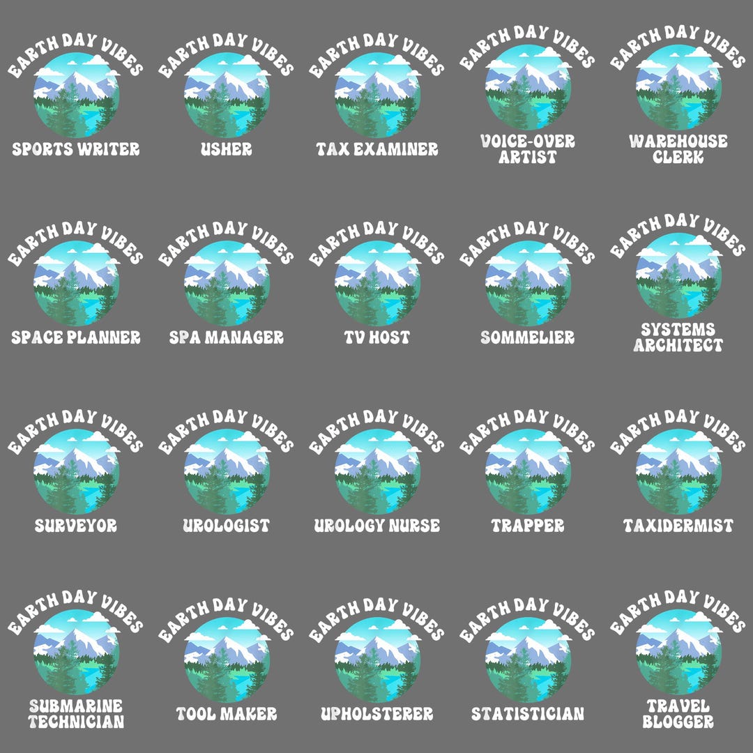 Earth Day Vibes Earth Day Celebration Retro Planet PNG - Etsy