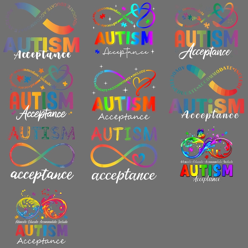 Autism Symbol Printable - Etsy
