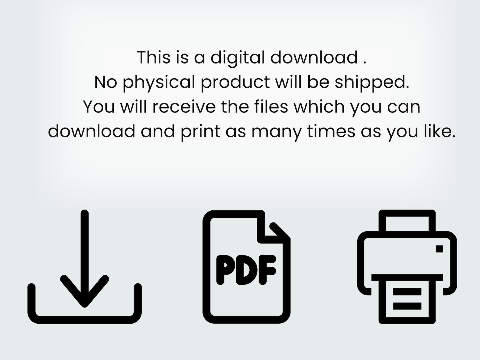 2027 Monthly Calendar Printable, US Letter Size, Sunday Start, Pdf ...