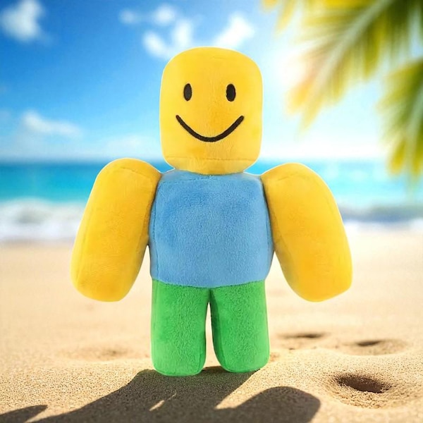 Roblox Noob Plush Toy - Etsy
