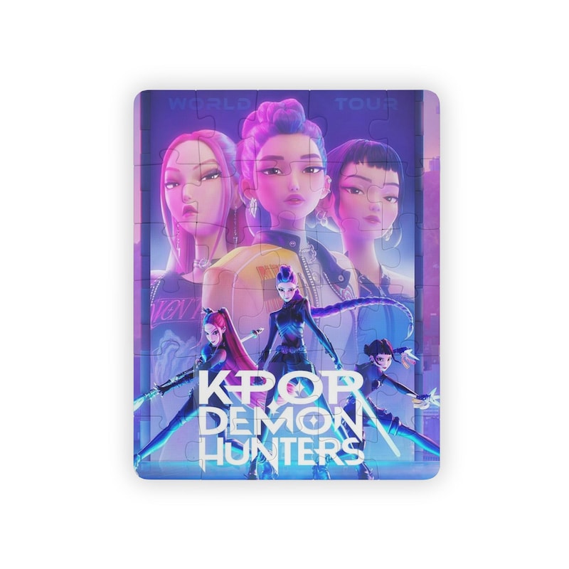 Kpop Demon Hunters Puzzle - Etsy