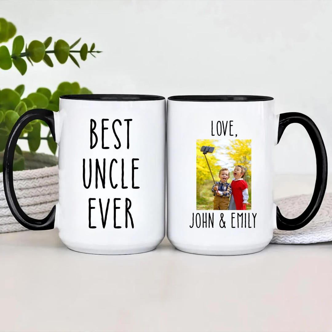 Personalized Uncle Photo Mug, Uncle Ever Gift - Etsy