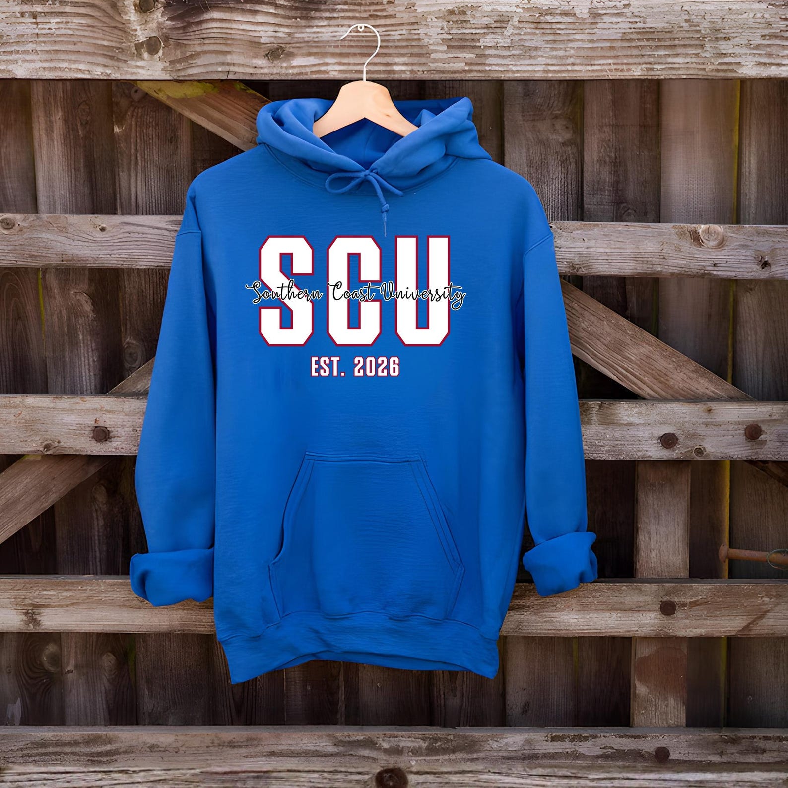 SCU University Shirt, Southern Coast University Sweatshirt, SCU Hoodie ...