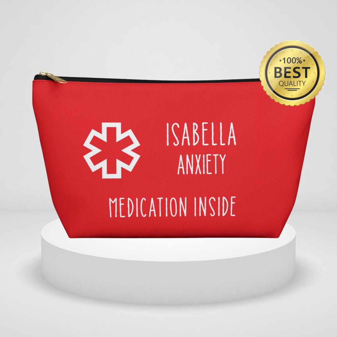 Anxiety Essentials Pouch, Mental Health Support Bag, Daily Wellness ...