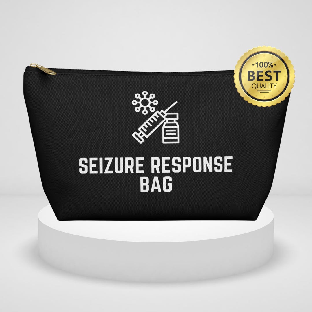 Seizure Response Bag, Emergency Medical Pouch, First Aid Kit Organizer ...