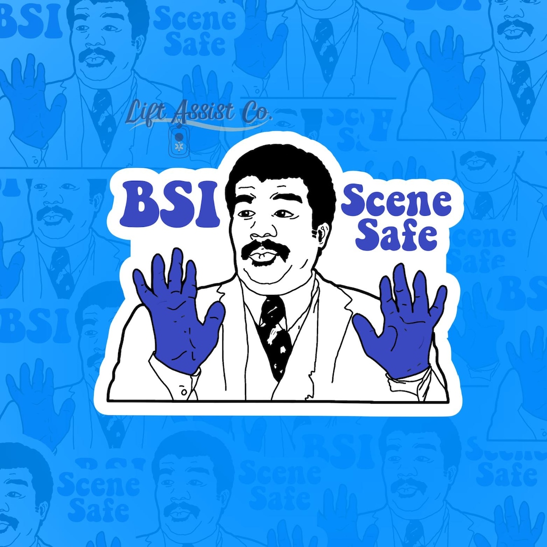 BSI Scene Safe - Sticker - Etsy