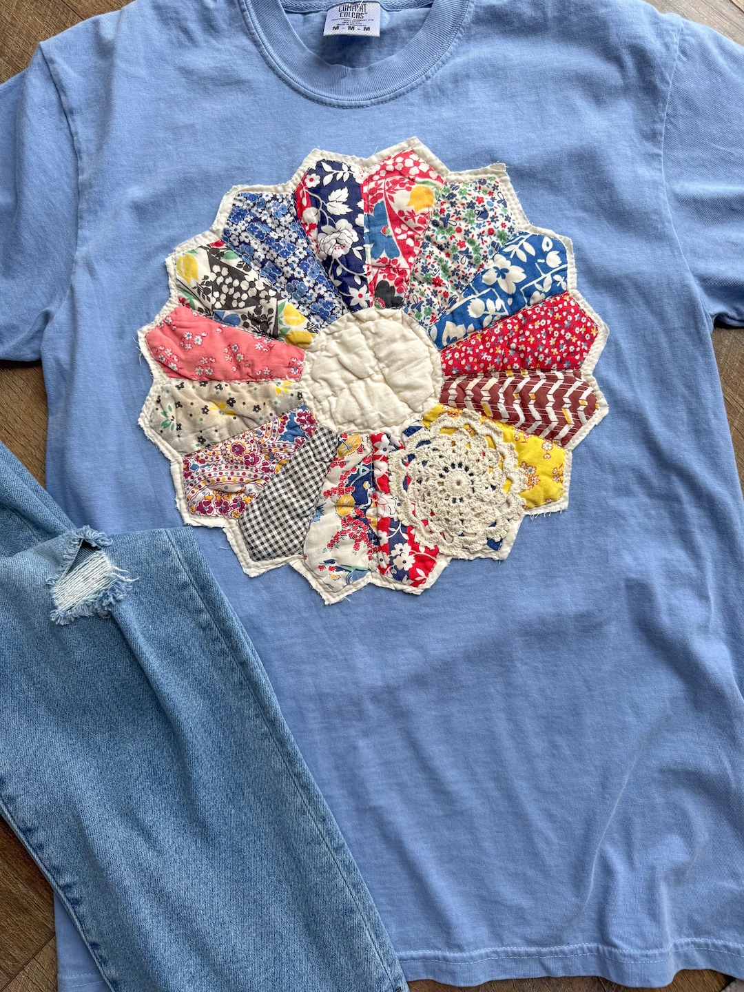 Patchwork Quilt T-shirt - Etsy