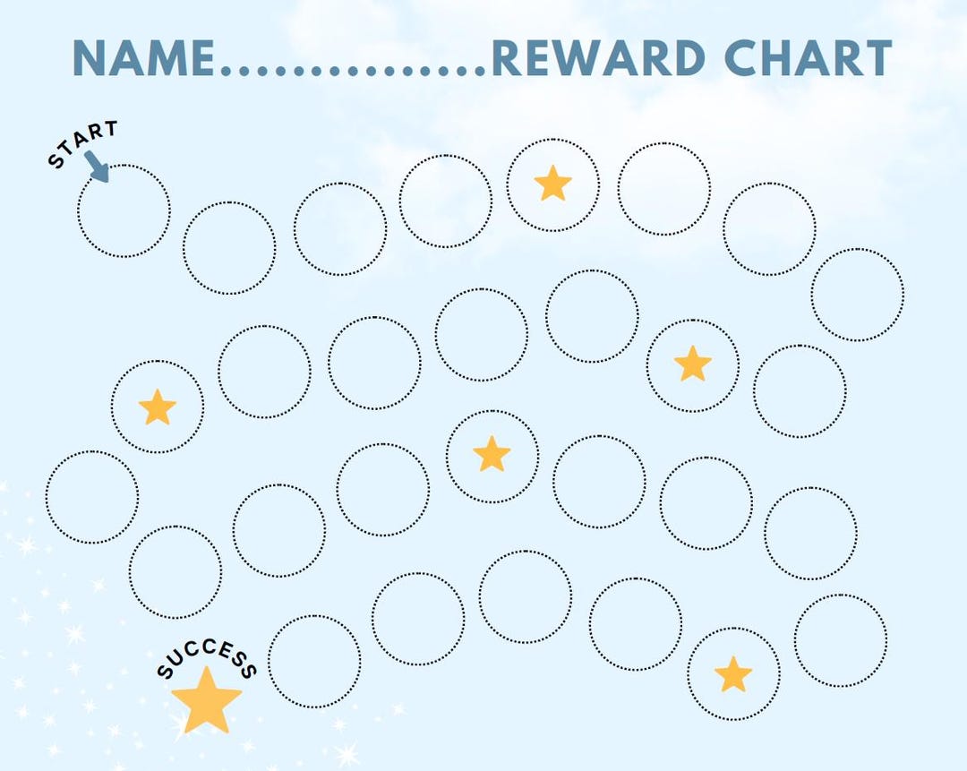 Kids Reward Chart *boy & Girl* - Etsy