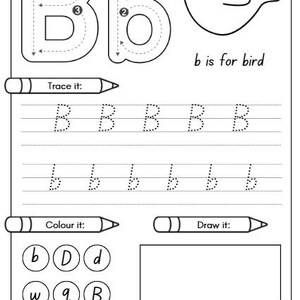 Alphabet Worksheet Bundle - Trace and Color A to Z. - Etsy