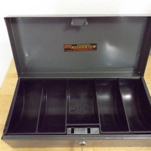 Vintage Steelmaster Money Lock Box With Key / Office Cash Box - Etsy