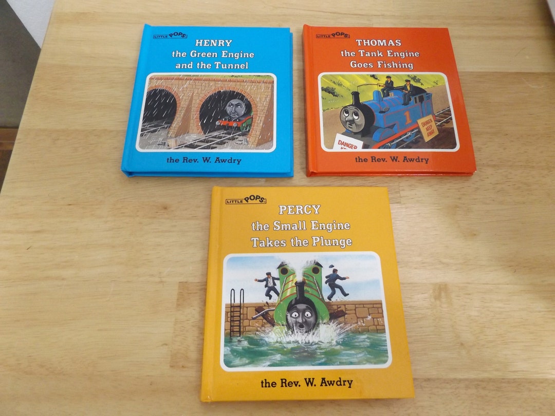 Three Vintage Hardcover Thomas the Train Little Pop-up Books / Rev. W ...