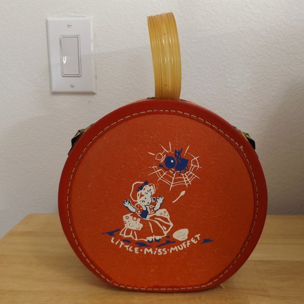 Round Suitcase - Etsy