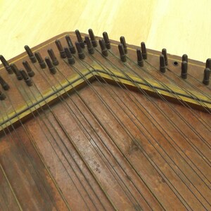 Vintage String Wooden Harp Paramount Concert Harp USA - Etsy