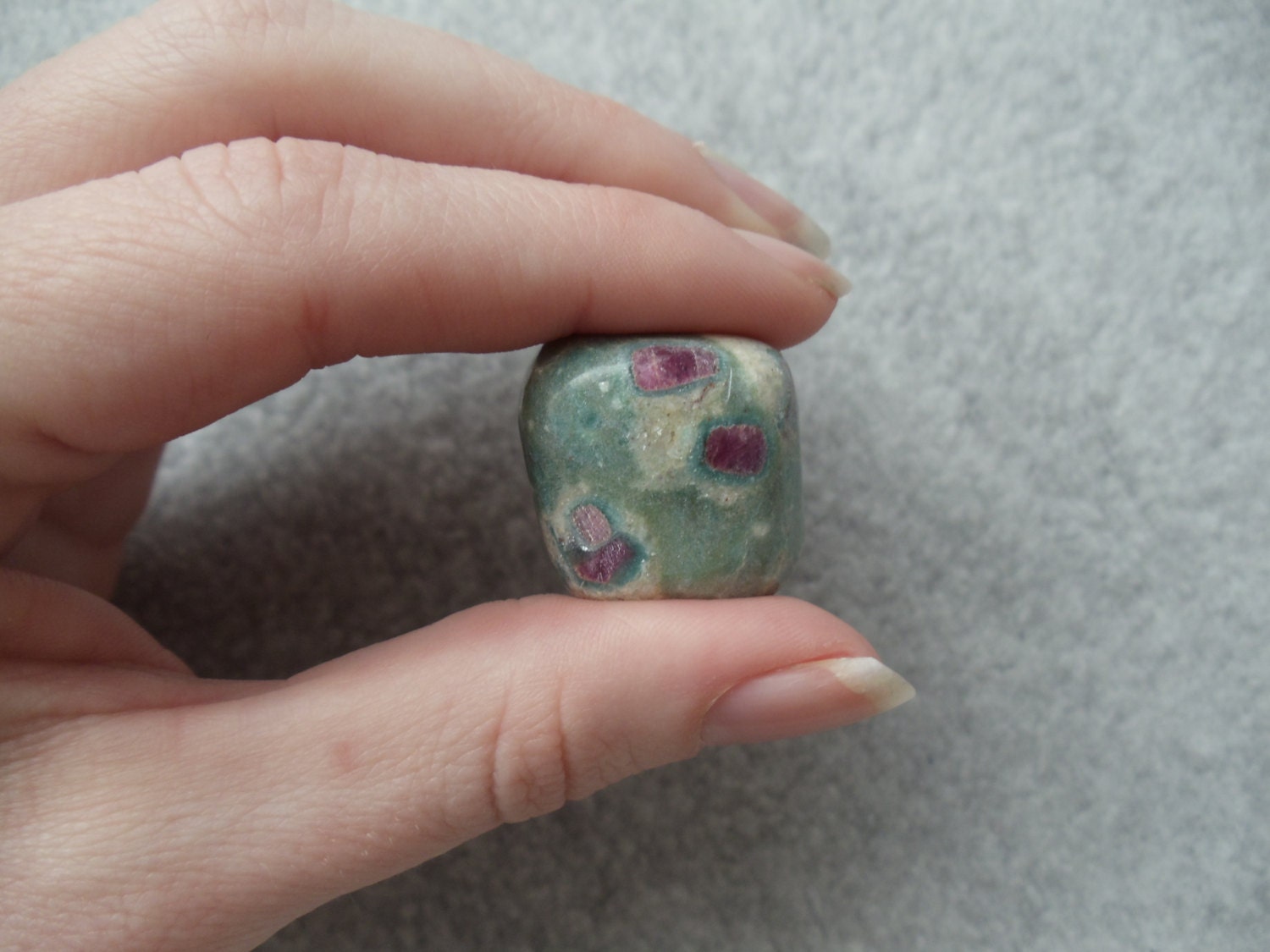 Ruby Fuchsite Tumbled Crystal Large - Etsy