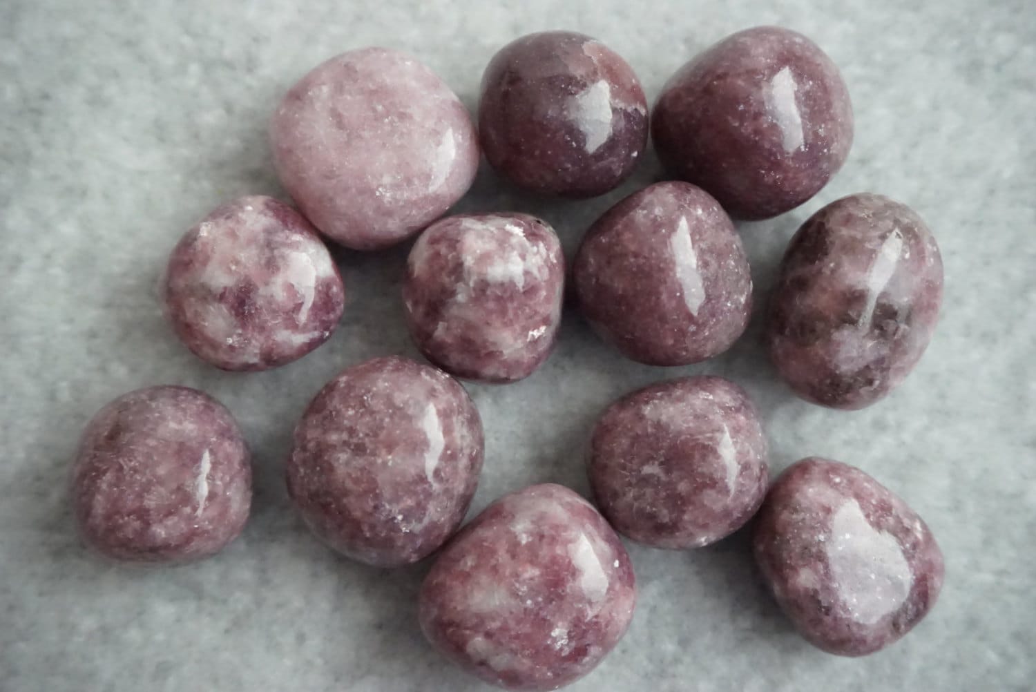 Lepidolite Tumbled Stone Lavender Lilac Mica - Etsy