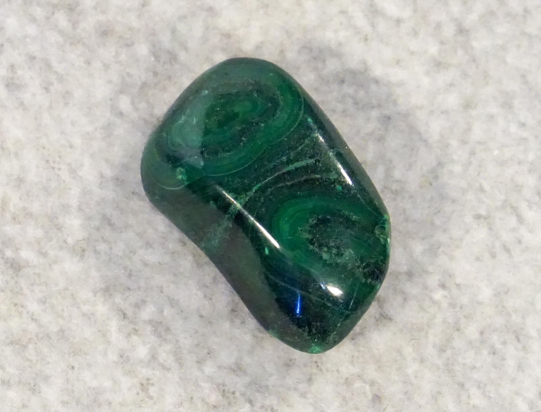 Malachite Tumbled Crystal, Large Malachite Stone - Etsy