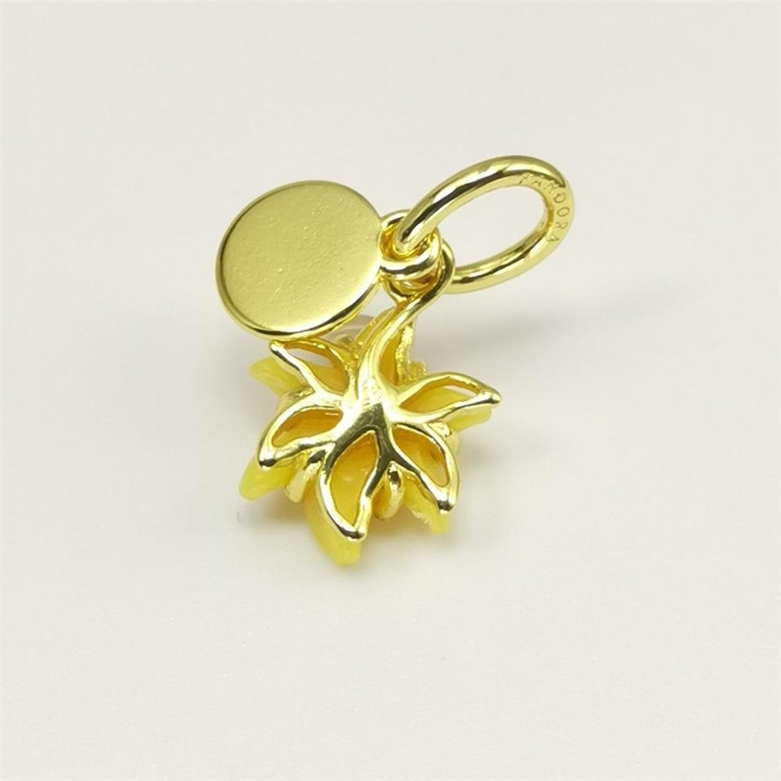 Pandora Tangled Sundrop Flower Glow-in-the-dark Charm - Etsy