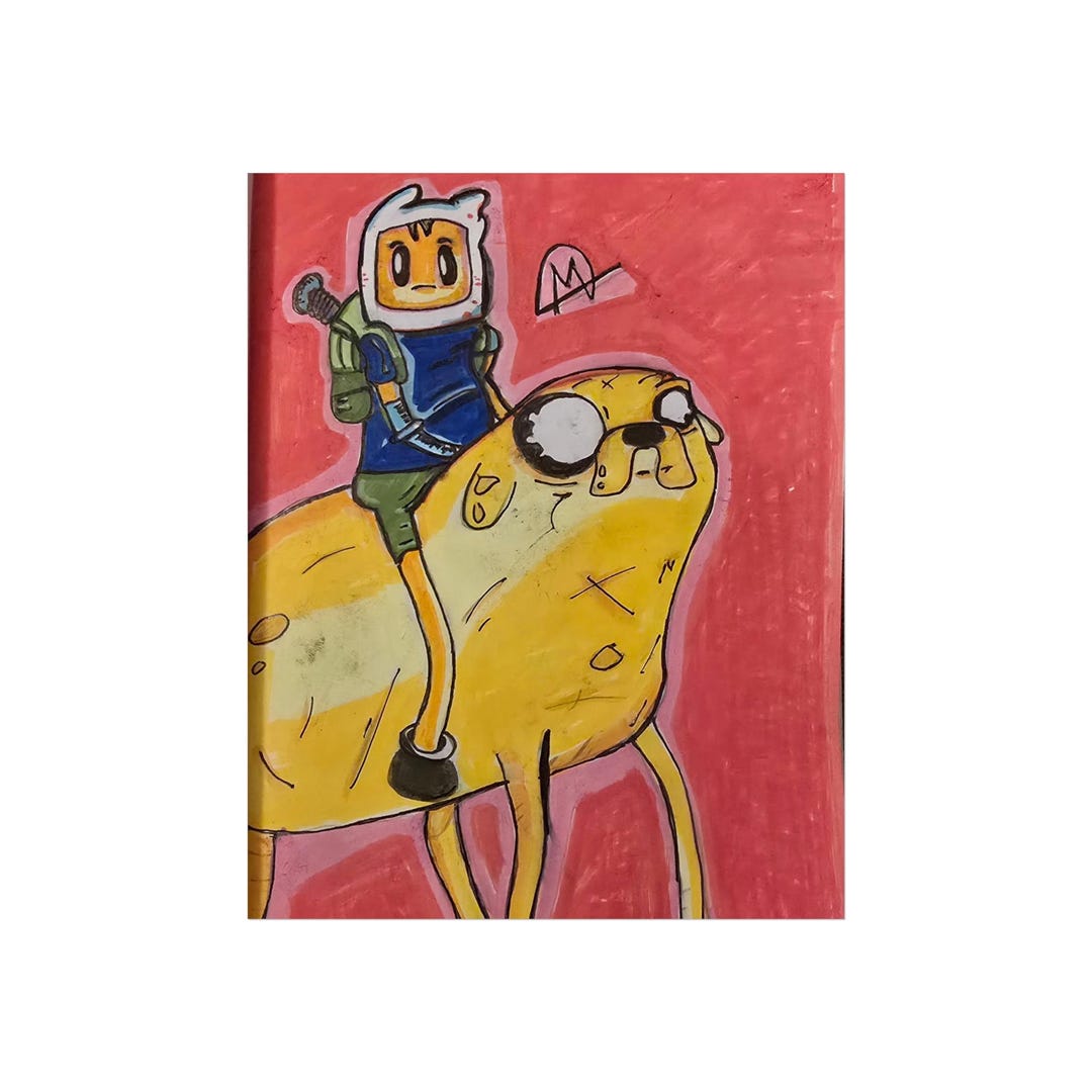 Adventure Time Finn and Jake Poster | Fine Art Poster - Etsy