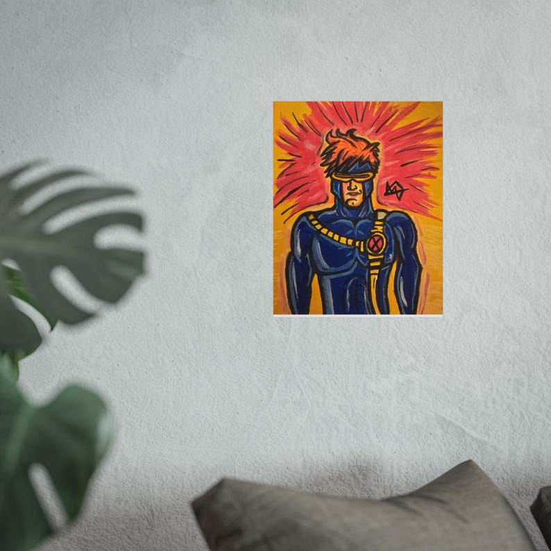 Cyclops Comic Poster Prints - Etsy