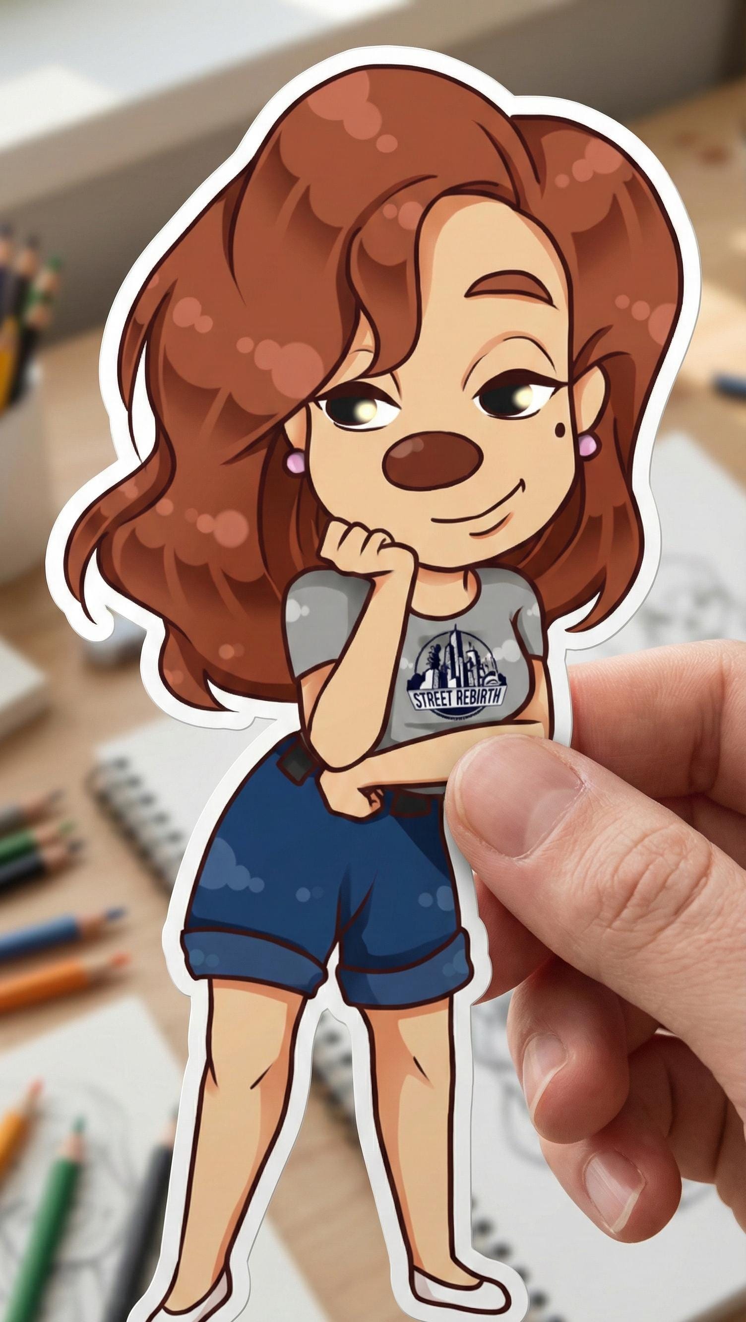 Roxanne Sticker, A Goofy Movie Fan Art, 90s Cartoon Nostalgia, Max's ...