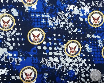 Us Navy Fabric | Etsy