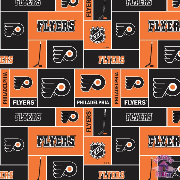 Philadelphia Flyers Fabric - Etsy