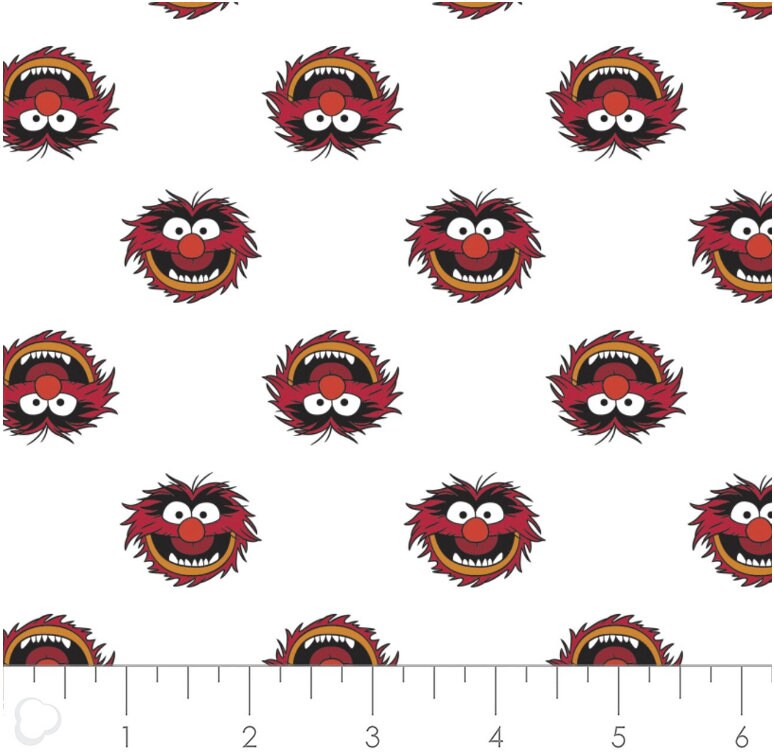 Disney's the Muppets Collection Cotton Fabric by the Yard - Etsy