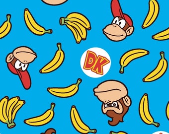 Donkey Kong Dk Logo - Etsy