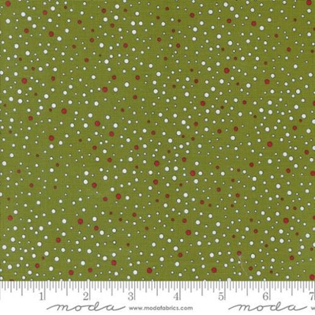 Moda On Dasher Snowballs Pine 55665 13 Baumwollstoff Meterware - Etsy.de