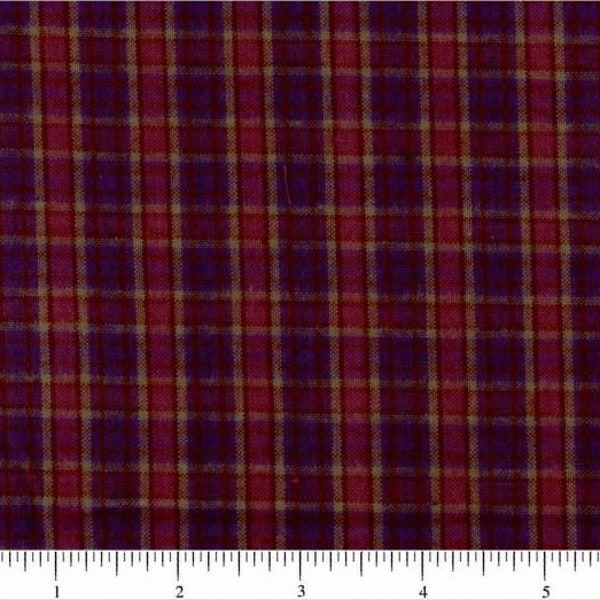 Plaid Flannel Fabric - Etsy