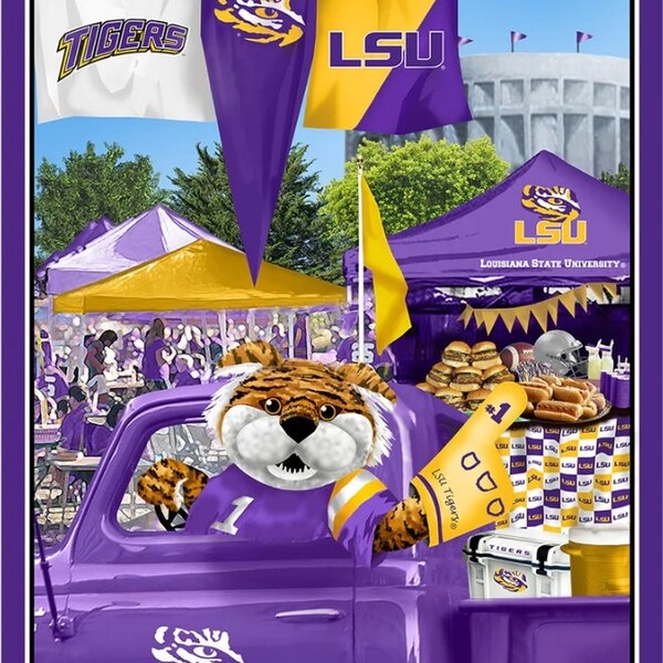 Lsu Fabric - Etsy