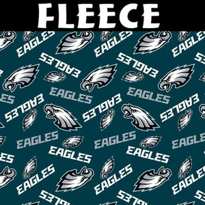 NFL Philadelphia Eagles Fleece Fabric by the Yard 70533 D - Etsy