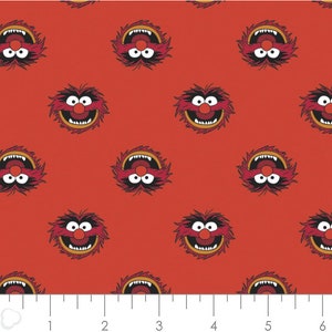 Disney's the Muppets Collection Cotton Fabric by the Yard - Etsy