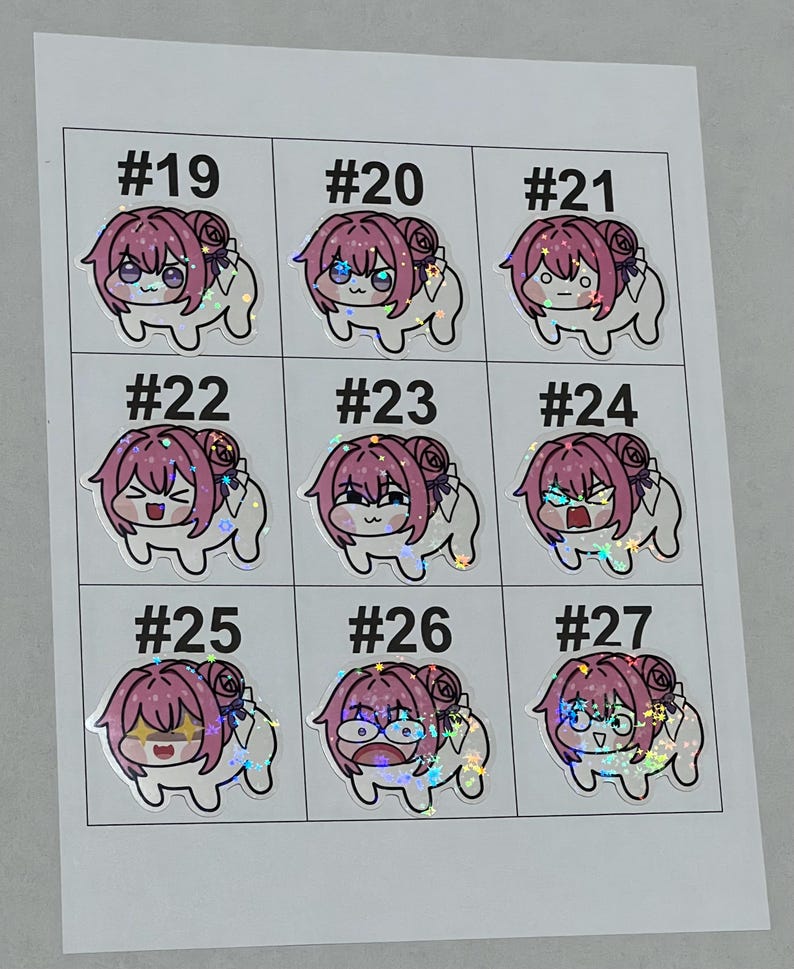 NIKKE Doro Sticker | 28 Designs - Holographic Vinyl 2"x2" - Etsy