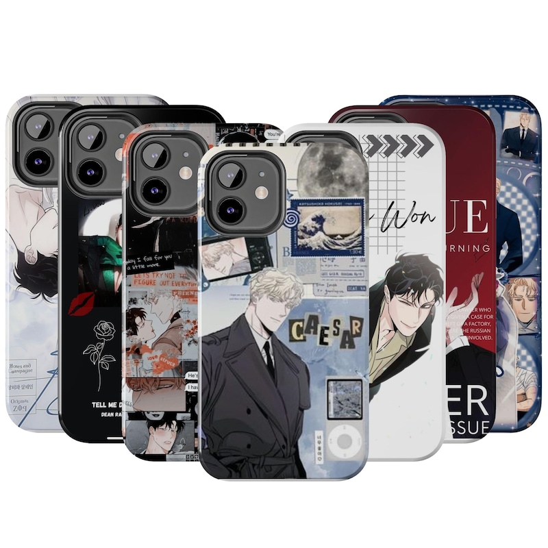 Manga Couple Phone Case - Etsy