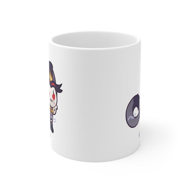 Cute Stolas Keeiwo Helluva Boss Mug, Cartoon Gift Coffee Cup, Birthday ...