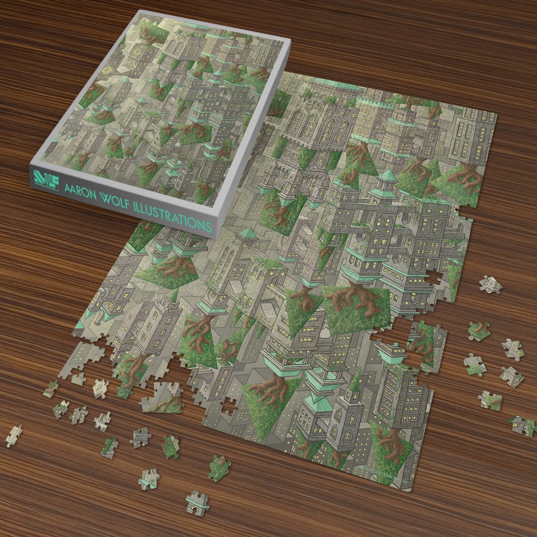 Penrose Heights Jigsaw Puzzle - Etsy