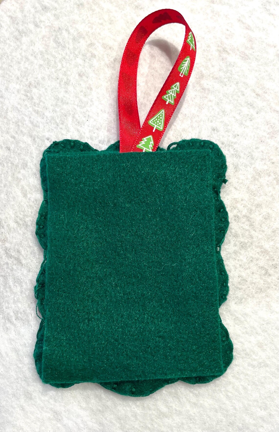 Poloroid Felt Picture Frame Ornament With Embroidery - Etsy